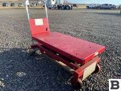 ULINE H-1783 Lift Table - Booker Auction Company