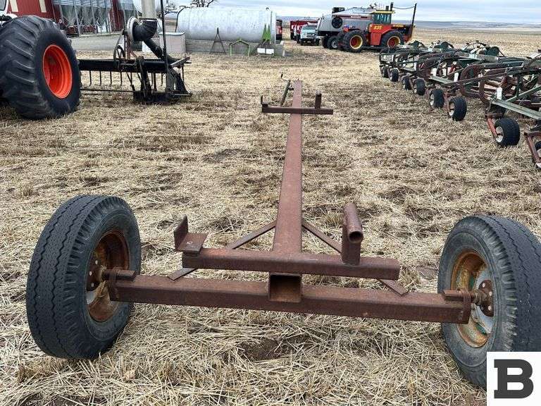 Homemade 24' Header Cart - Booker Auction Company