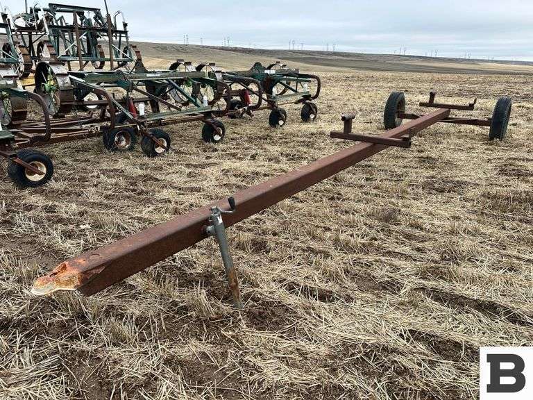 Homemade 24' Header Cart - Booker Auction Company