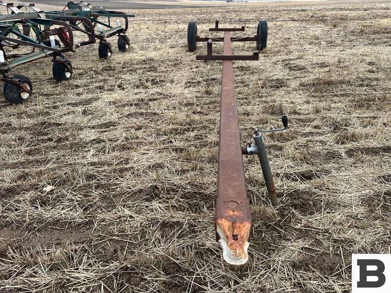 Homemade 24' Header Cart - Booker Auction Company
