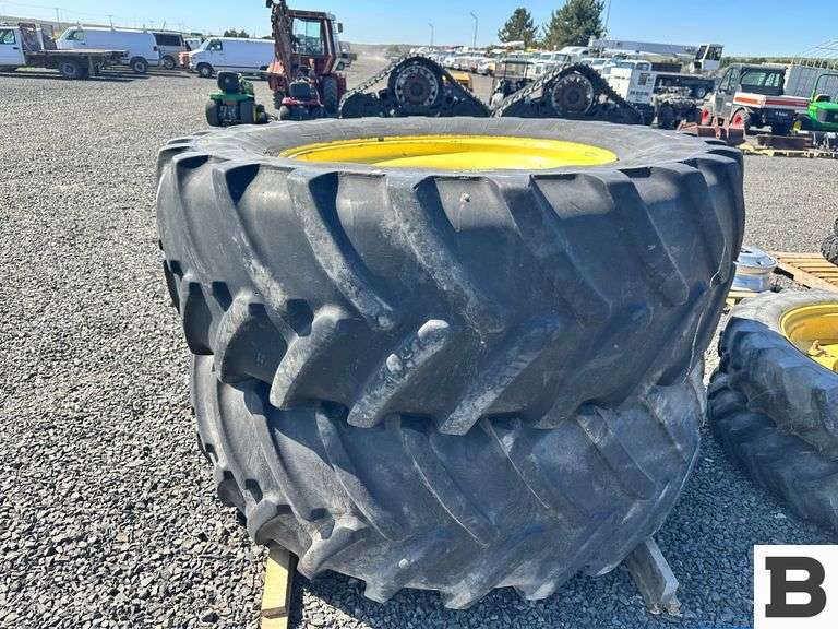 Michelin 650/65R42 Tires & Rims - Booker Auction Company