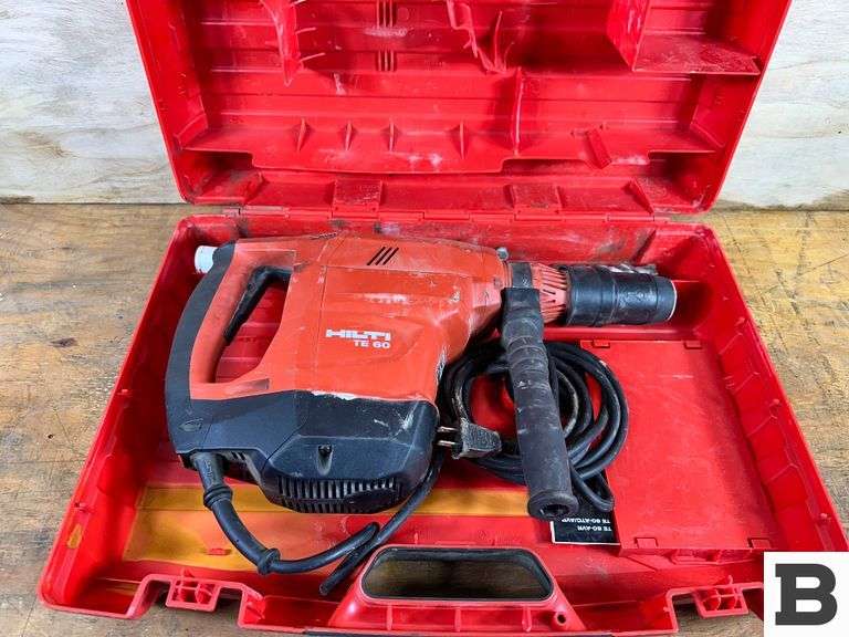 Hilti TE 60-ATC-AVR Rotary Hammer - Booker Auction Company