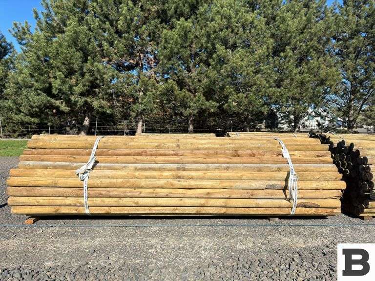 3x10 Wood Posts - Booker Auction Company