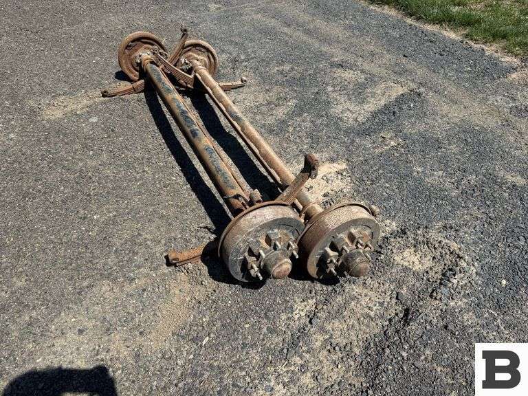 Spring Suspension Axles - Booker Auction Company
