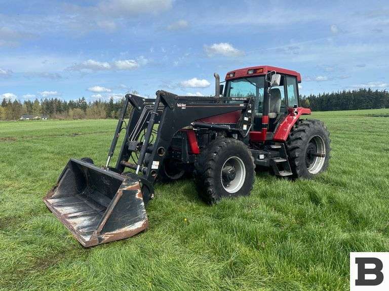 1990 Case International 7120 Loader Tractor - Yelm, Wa - Booker Auction ...
