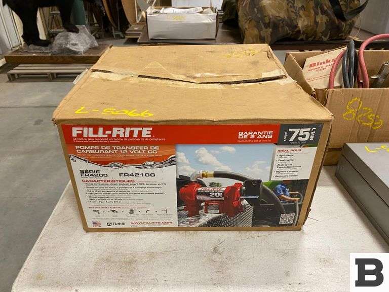 Fill-Rite FR4200 Fuel Transfer Pump - Booker Auction Company