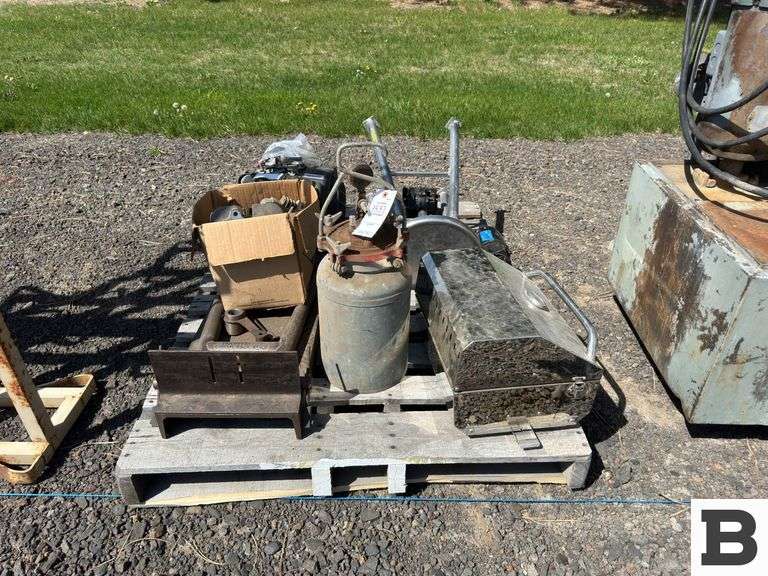 Shop Stool, Portable Grill, Motor Parts - Booker Auction Company
