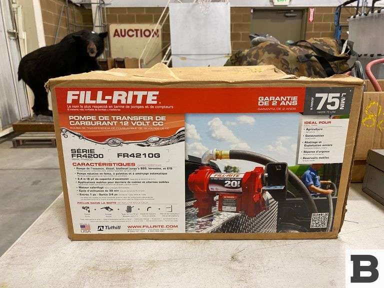 Fill-Rite FR4200 Fuel Transfer Pump - Booker Auction Company