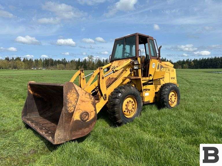 Case W14C Loader - Yelm, WA - Booker Auction Company