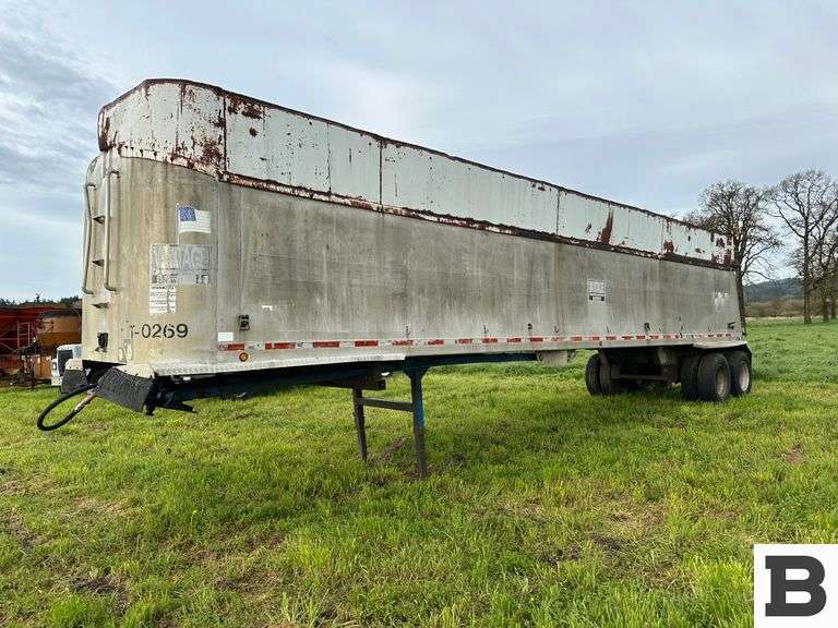 1996 Vantage T-91-SS-39' Dump Trailer - Olympia, WA - Booker Auction ...