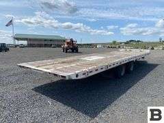 1990 Interstate Flatbed Trailer - Booker Auction Company