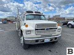1990 Ford F-700 Transport Truck - Booker Auction Company