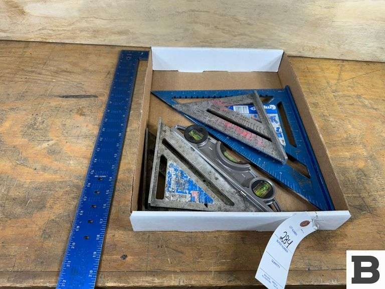 Quick Squares, Level, Large Square - Booker Auction Company