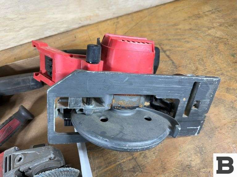 Milwaukee 2" Die Grinder, Milwaukee 1/2" Impact Wrench, Milwaukee Angle ...