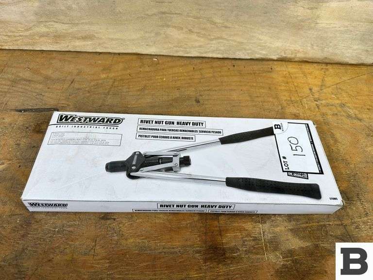 Westward Rivet Nut Gun - Booker Auction Company