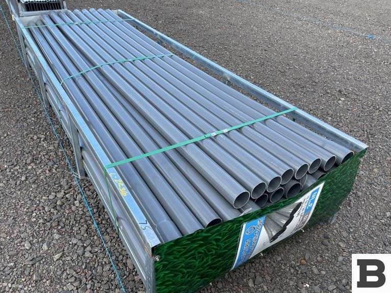3" x 10' UPVC Rigid Non-Metallic Conduit - Booker Auction Company