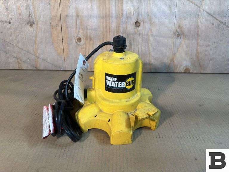 Wayne Water Bug Submersible Utility Pump - Booker Auction Company