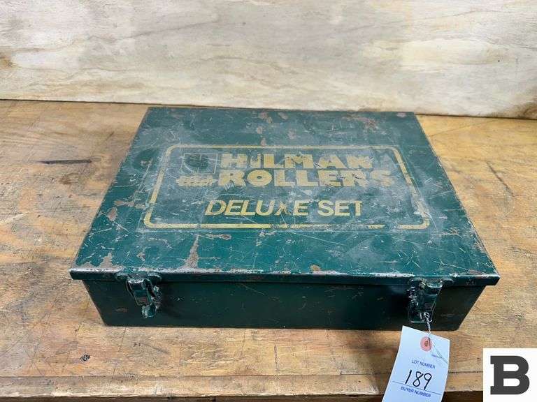 Hilman 8 Ton Rollers Deluxe Set - Booker Auction Company