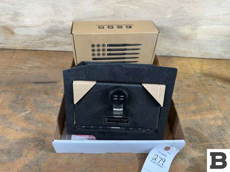 Console Vault, Bullet Point Rubigrid - Booker Auction Company