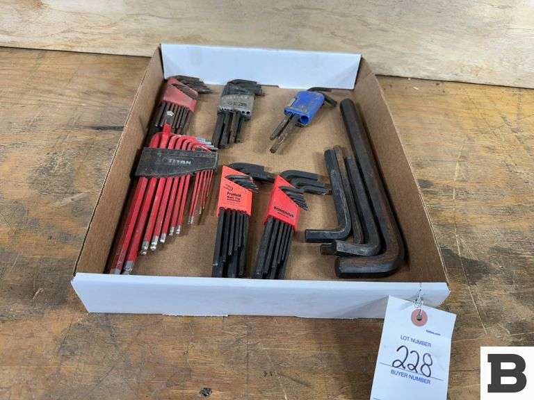 Allen Wrenches - Booker Auction Company