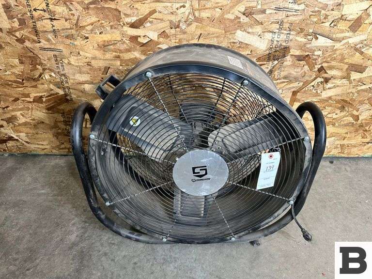 Strongway 24" Tilted Drum Fan - Booker Auction Company