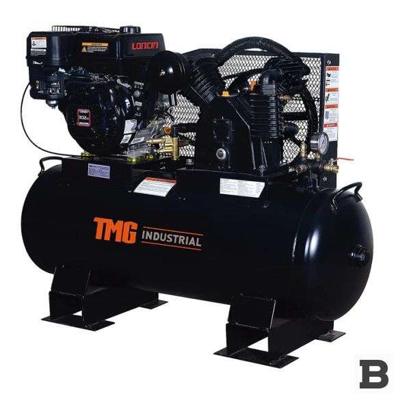 TMG Industrial TMG-GAC40 40 Gallon 2 Stage Air Compressor - Booker ...