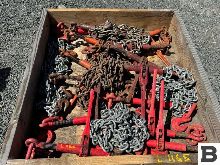 Load Chain, Ratchet Binders - Booker Auction Company