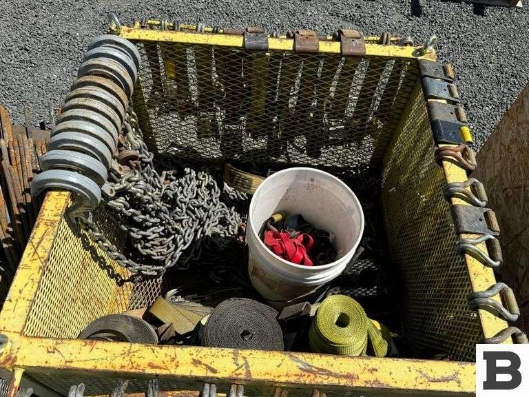 HD Chain Rigging, Load Straps & Ratchets, 4'x4' Storage Box - Booker ...