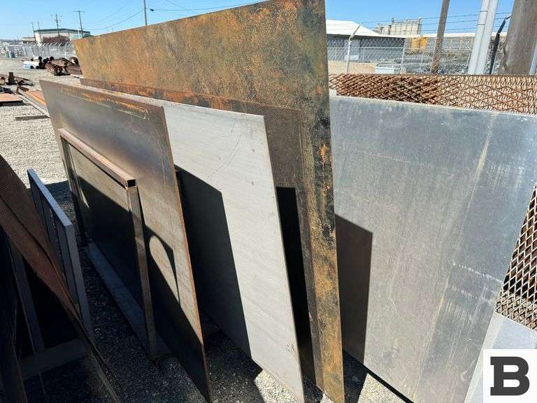 Stainless & Sheet Metal Rack & Inventory - Booker Auction Company