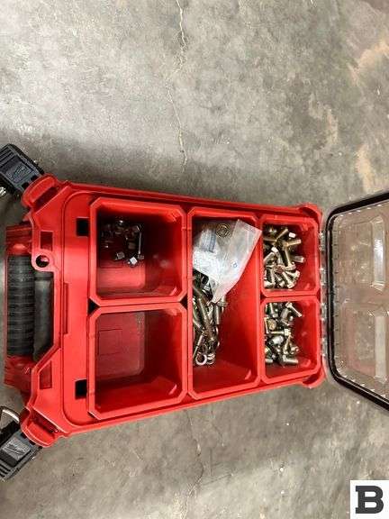 Milwaukee Packout Compact Organizer w/ Bolts, Nuts and Washers - Booker ...