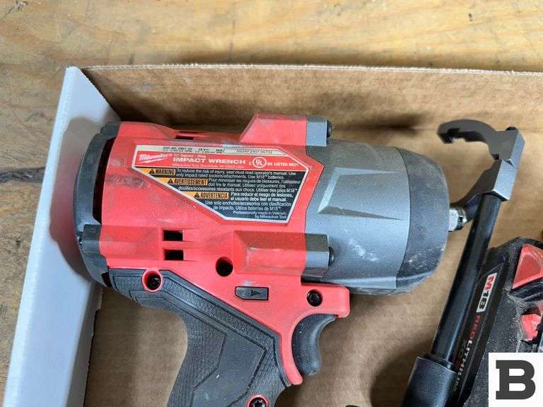 (2) Milwaukee 2967-20 Impact Wrench - Booker Auction Company