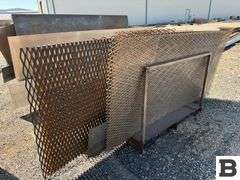 Expanded Metal & Storage Rack - Booker Auction Company