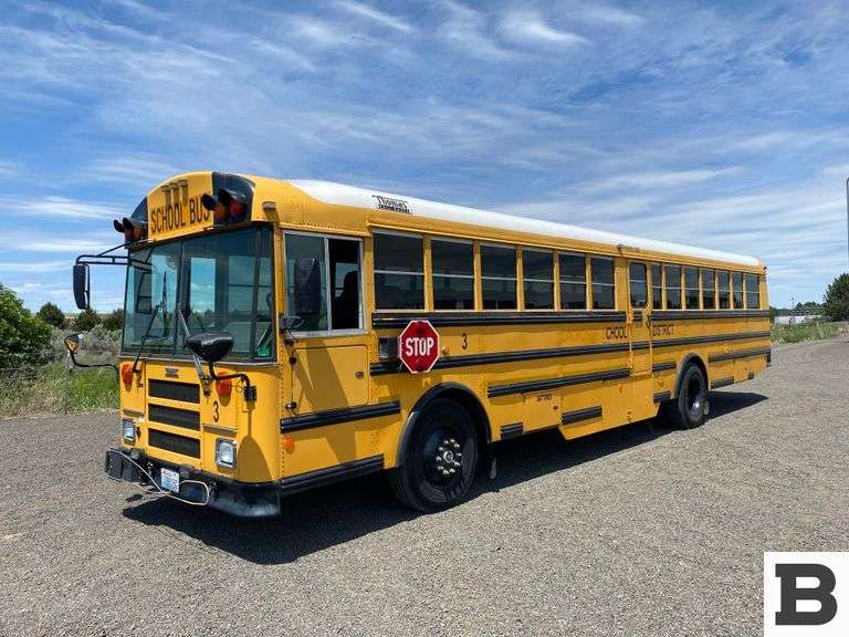 2008 Thomas SAF-T-Liner School Bus - Booker Auction Company