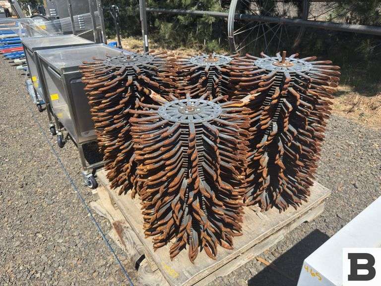 Rotary Hoe Wheels - Booker Auction Company