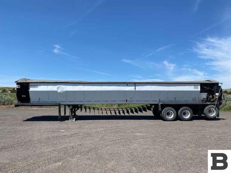2008 Aulick 4860543 Self-Unloading Belt Trailer - Booker Auction Company