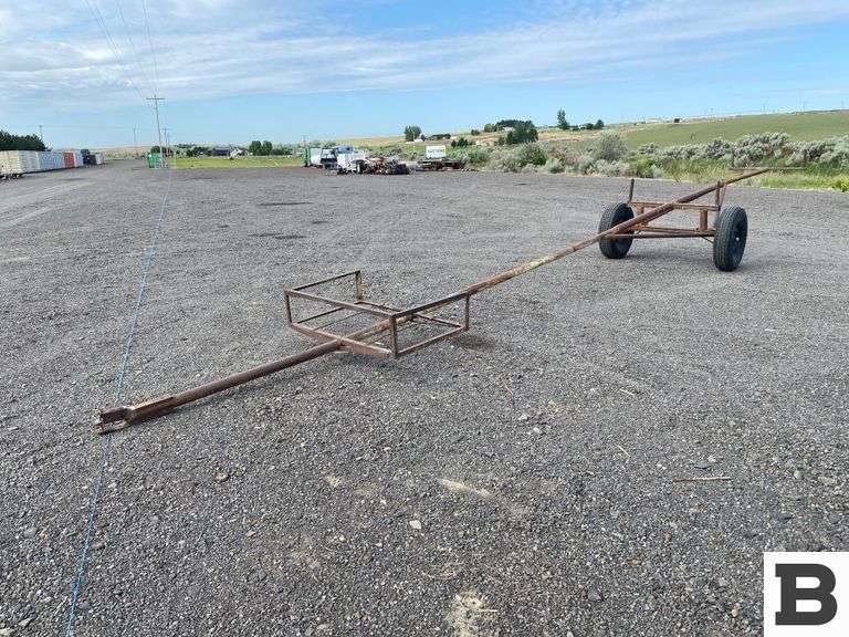 Custom Pipe Trailer - Booker Auction Company