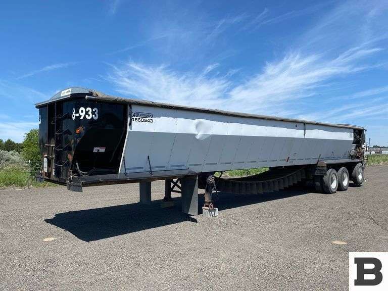 2008 Aulick 4860543 Self-Unloading Belt Trailer - Booker Auction Company