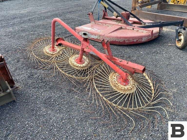 3PT Wheel Rake - Booker Auction Company
