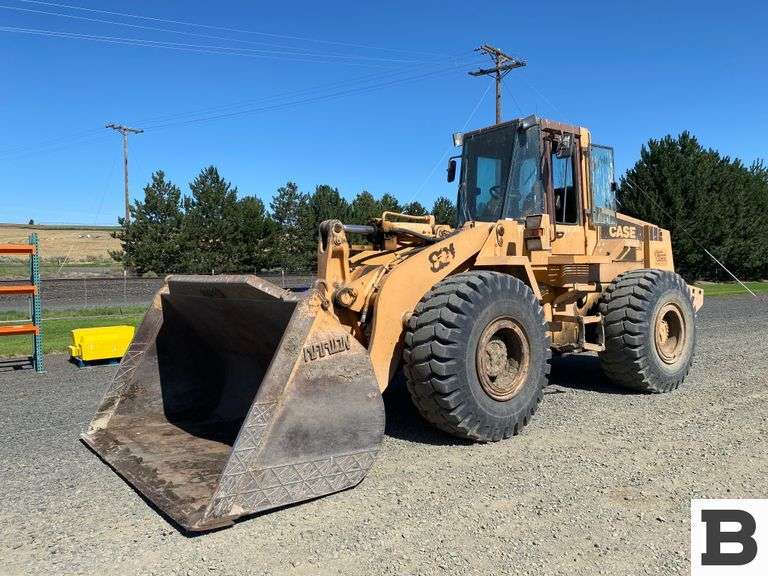Case 821 Wheel Loader - Updated - Booker Auction Company