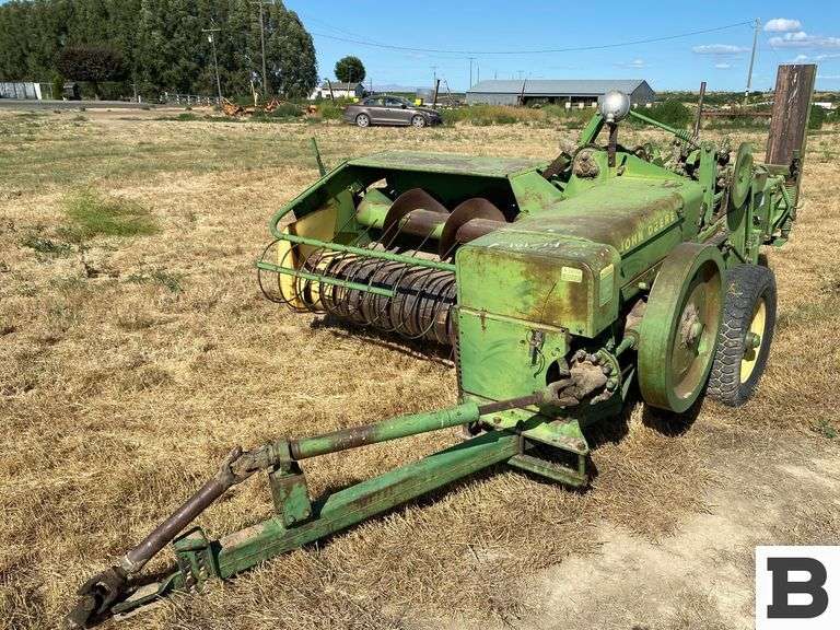 John Deere 224WS Wire Baler - Othello, WA - Booker Auction Company