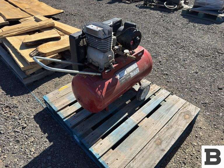 Sears Two Cylinder Air Compressor - Booker Auction Company