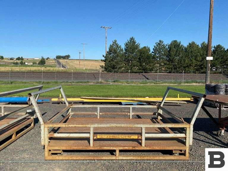 88"x64" Steel Skid Platform - Booker Auction Company