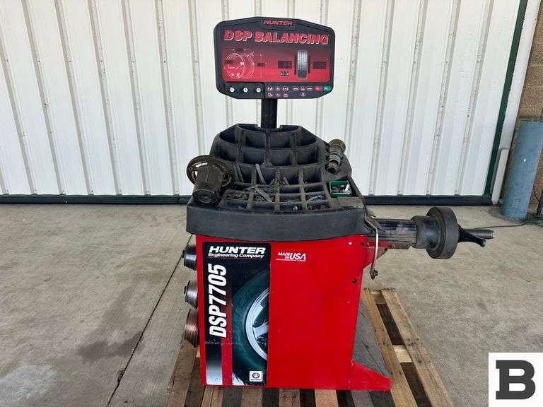 2013 Hunter Engineering Company DS7705 Wheel Balancer .. - Booker ...