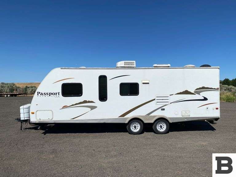 2008 Keystone Passport 255BH Travel Trailer - Booker Auction Company