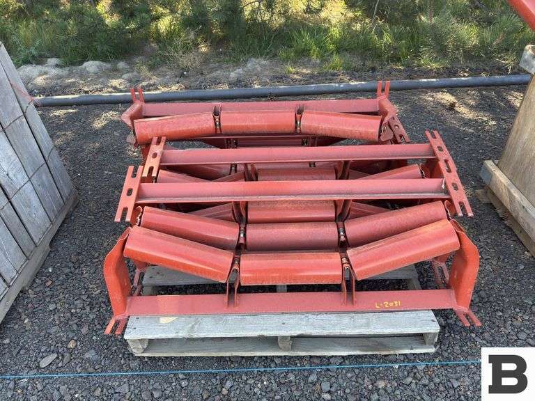 Superior C4-20E-36 Conveyor Idler Rollers - Booker Auction Company
