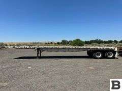 1990 Alloy ATCFT-40 Flatbed Trailer - Booker Auction Company