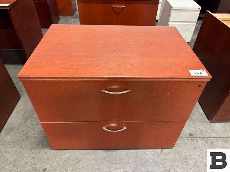 Lateral File Cabinet - Booker Auction Company