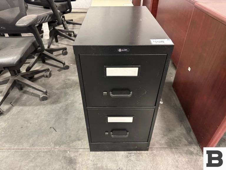 Vertical Metal File Cabinet - Booker Auction Company