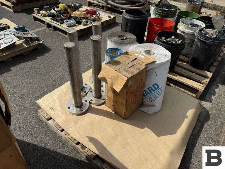 Tygard Packaging Material and Stainless Steel Bollards - Booker Auction ...