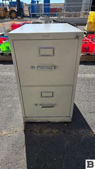 Vertical Metal File Cabinet - Booker Auction Company